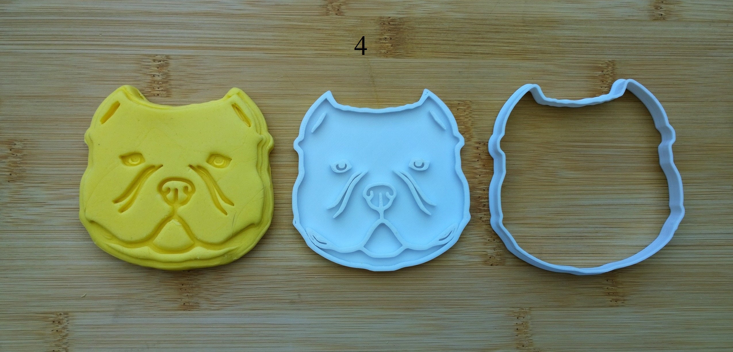 American Bully Pitbull Cookie Cutter Collection Individual or - Etsy UK
