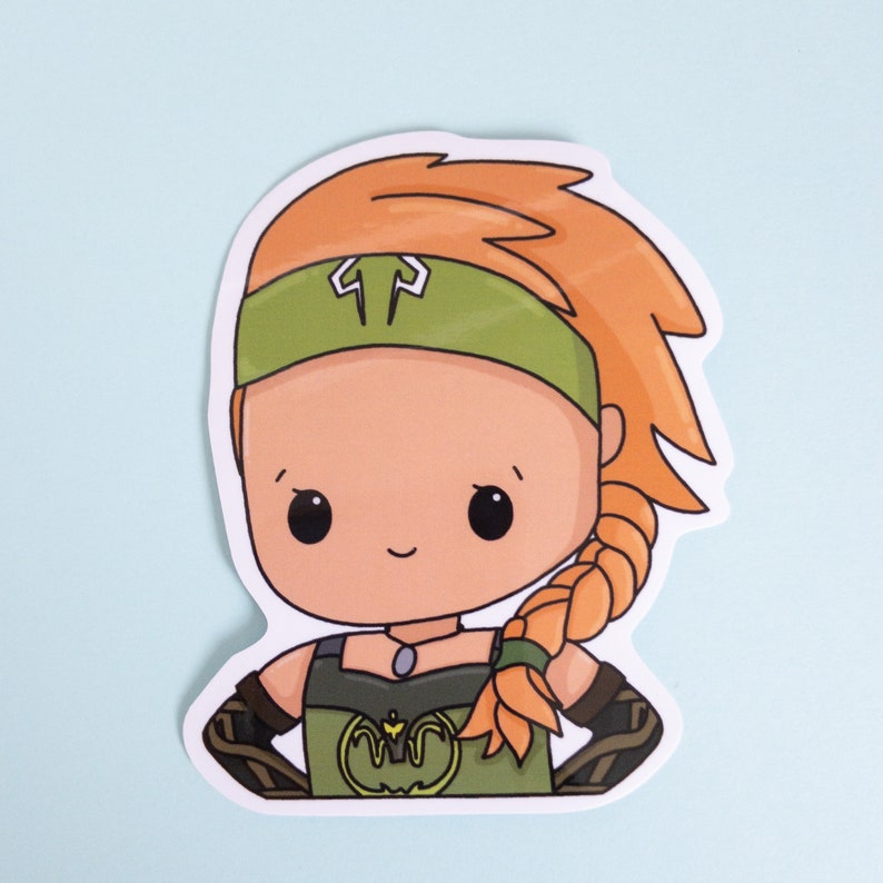 Valorant-inspired Stickers Neon Viper Reyna Killjoy Skye Jett Sage Raze ...