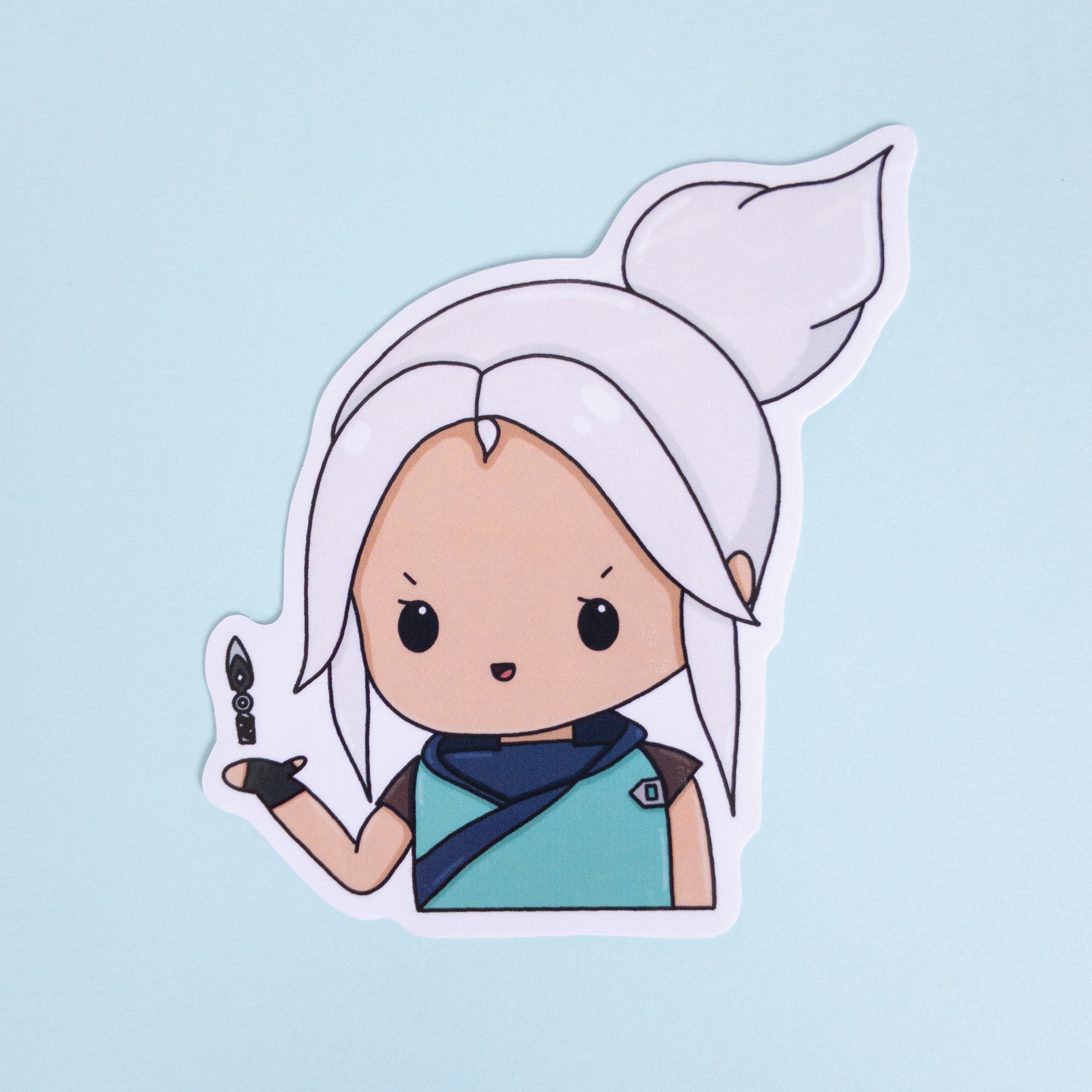 Valorant-inspired Stickers Neon Viper Reyna Killjoy Skye Jett Sage Raze ...