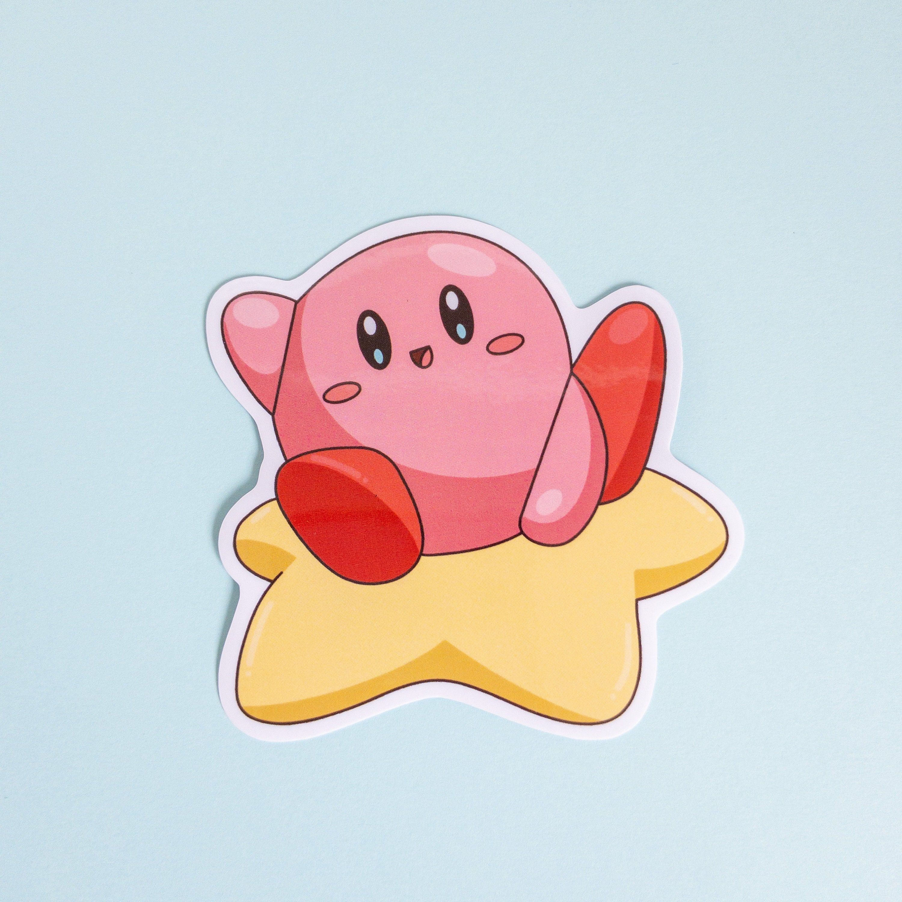 Kirby Stickers Vinyl Stickers Waterproof Stickers Kawaii - Etsy