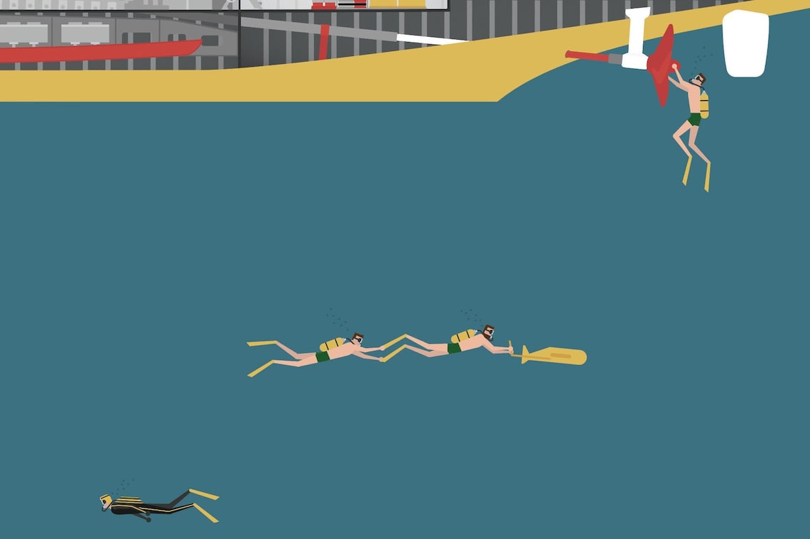 Jacques Cousteau, Calypso Cross Section - Etsy