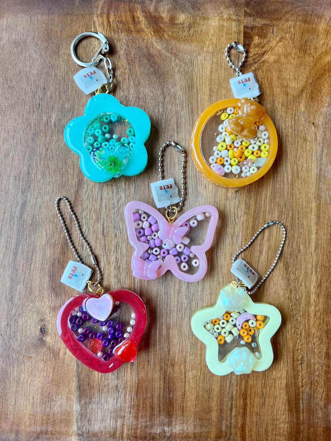 UV Resins Shakers Charms - Etsy