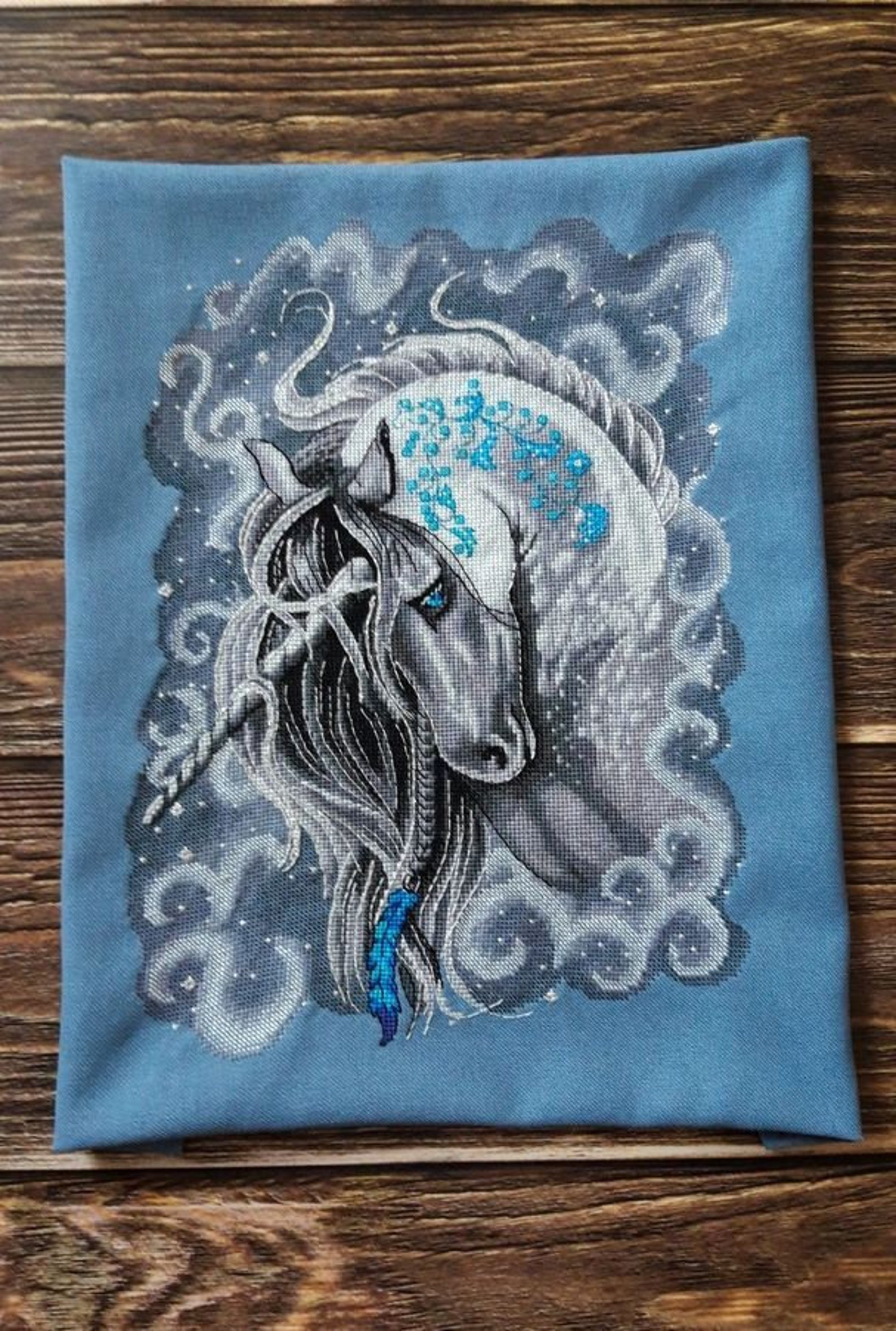 Frosty Unicorn. Cross Stitch Pattern. Cross Stitch Design. | Etsy