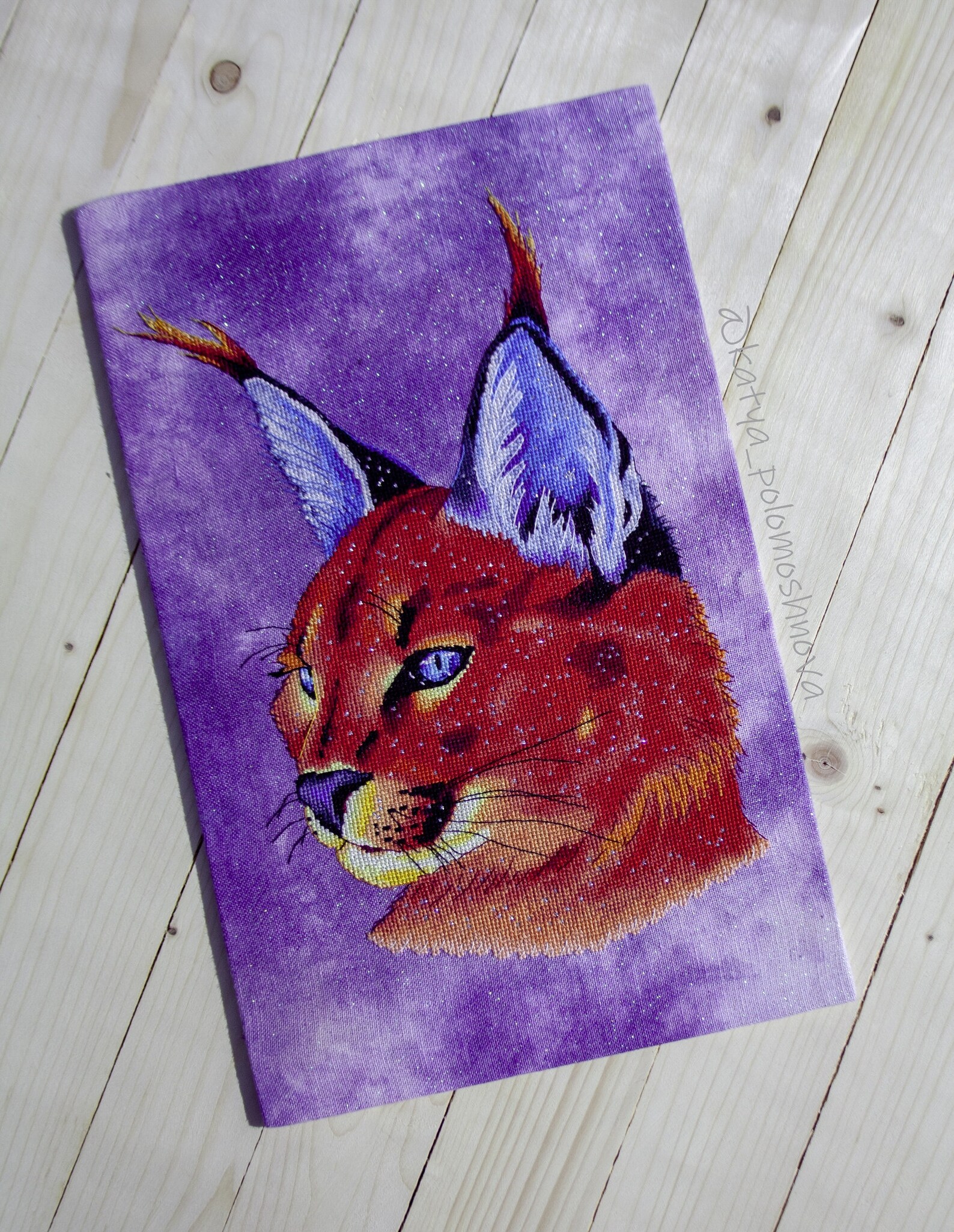 Space Lynx. Cross Stitch Pattern. Cross Stitch Design. - Etsy