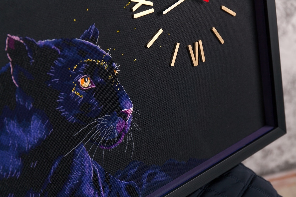 Panther. Cross Stitch Pattern. Cross Stitch Design. Digital. - Etsy