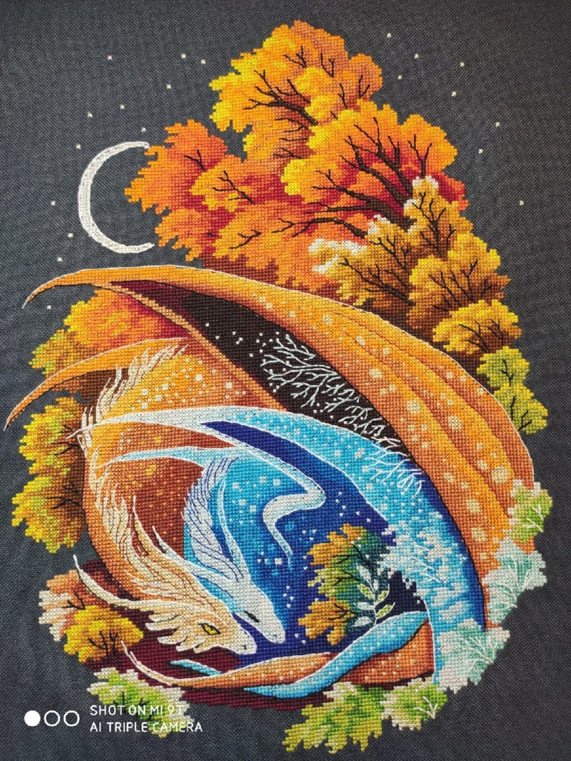 Love of Dragons. Cross Stitch Pattern. Cross Stitch Design. - Etsy