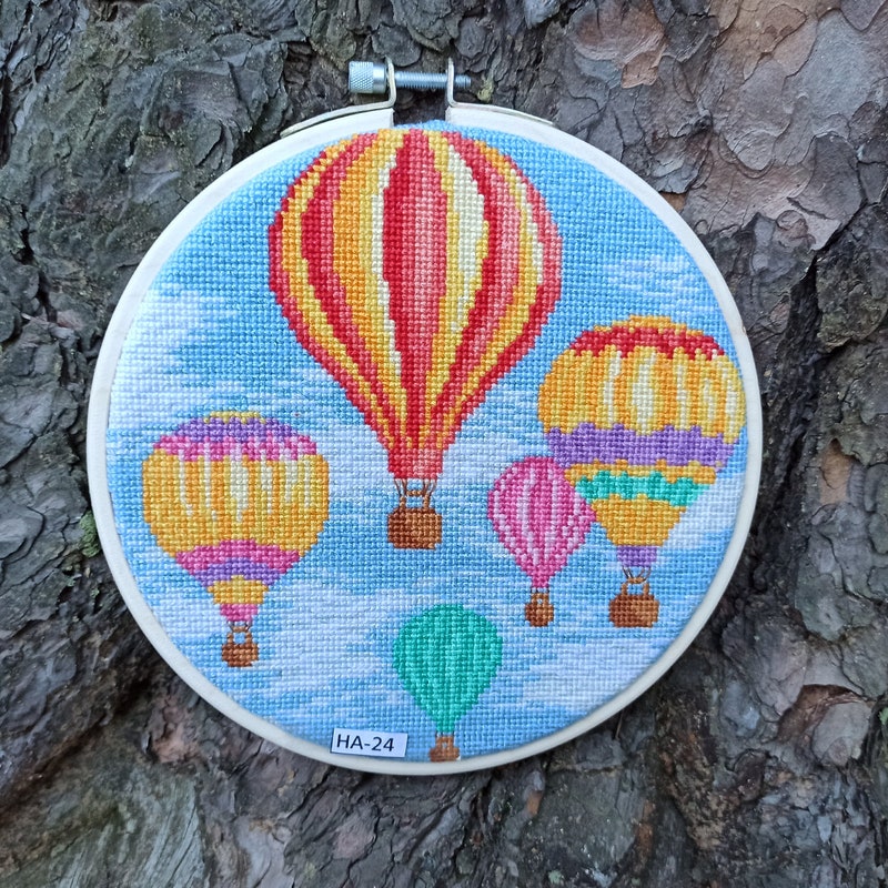 Balloon Cross Stitch - Etsy