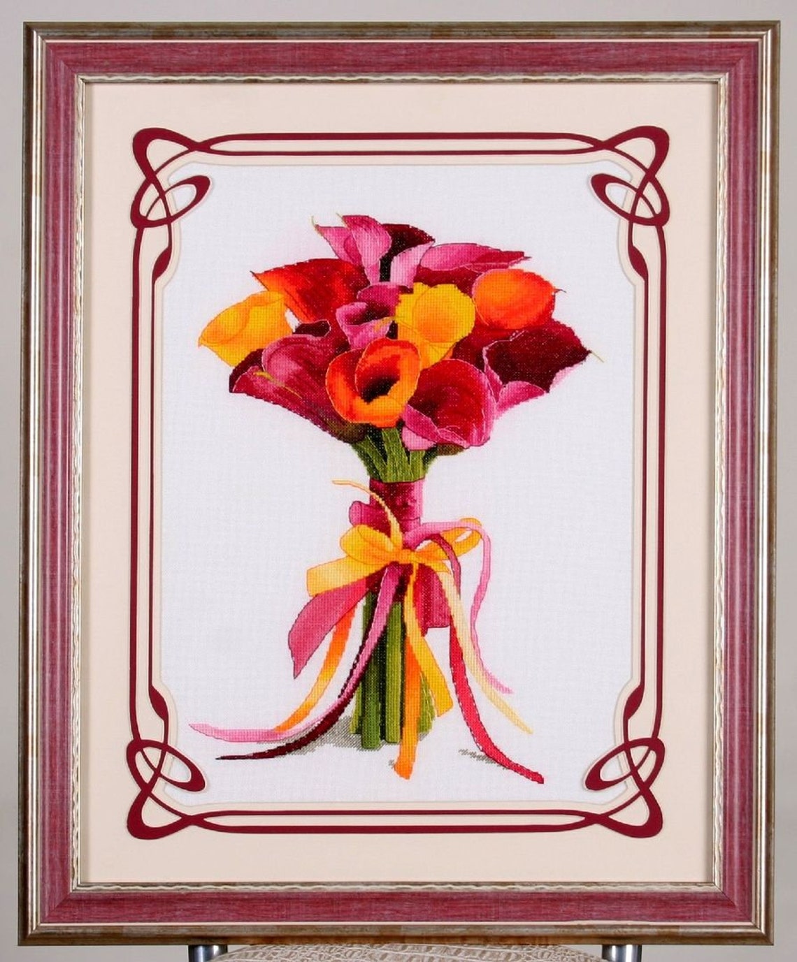 Calla Lilies. Cross Stitch Pattern. Cross Stitch Design. | Etsy