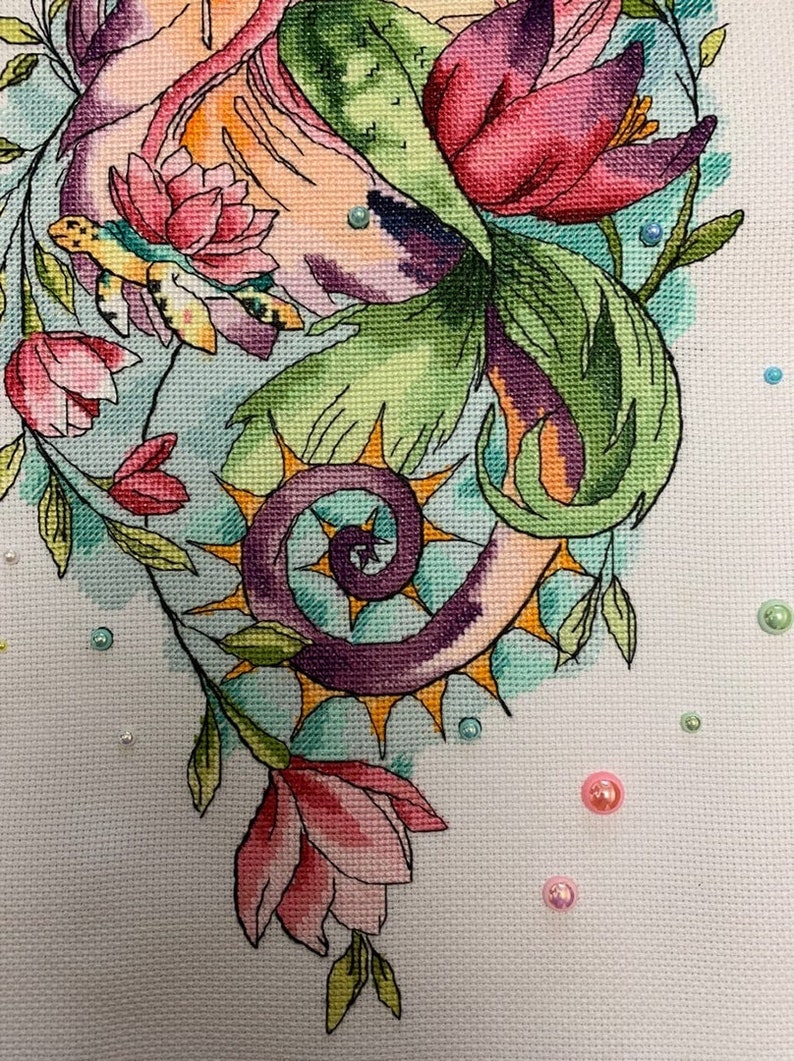 Underwater World 2. Cross Stitch Pattern. Cross Stitch Design. - Etsy