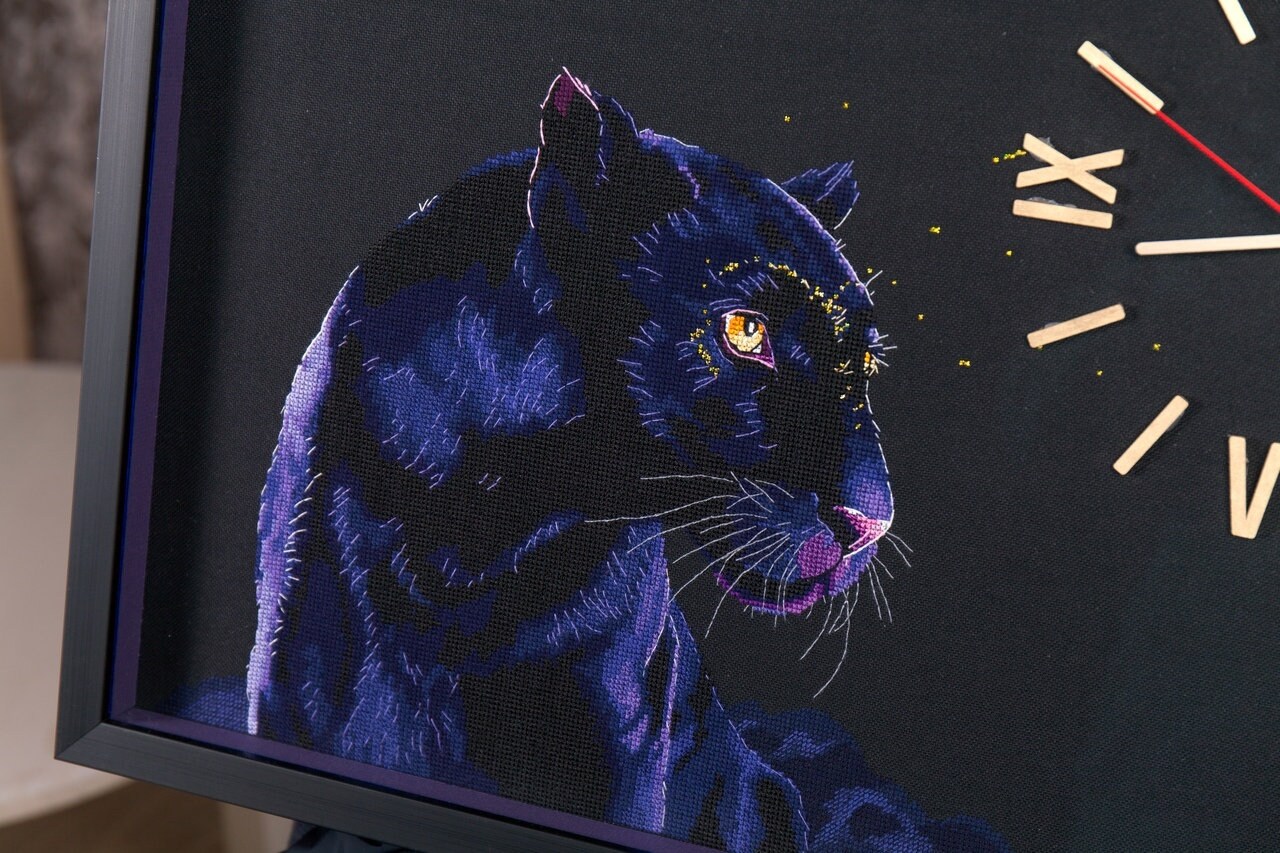 Panther. Cross Stitch Pattern. Cross Stitch Design. Digital. | Etsy