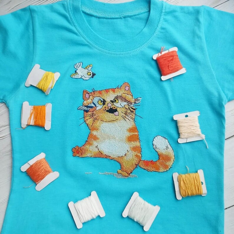 Red Mischief-maker. Cross Stitch Pattern. Cross Stitch Design. | Etsy