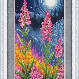The Magic of the Forest. Fireweed. Cross Stitch Pattern. Cross Stitch ...