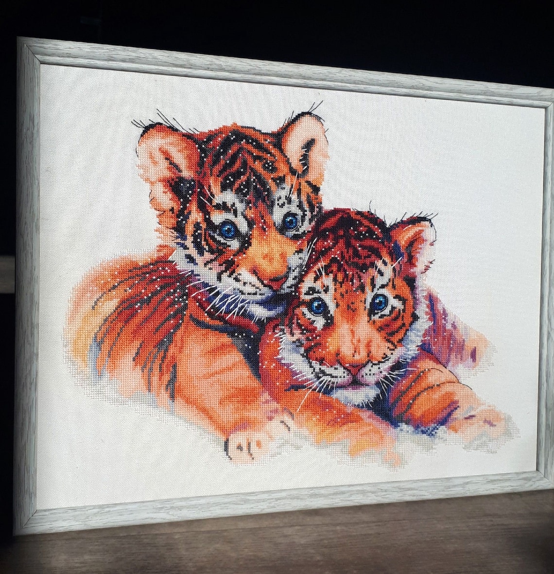 Little Tigers. Cross Stitch Pattern. Cross Stitch Design. - Etsy