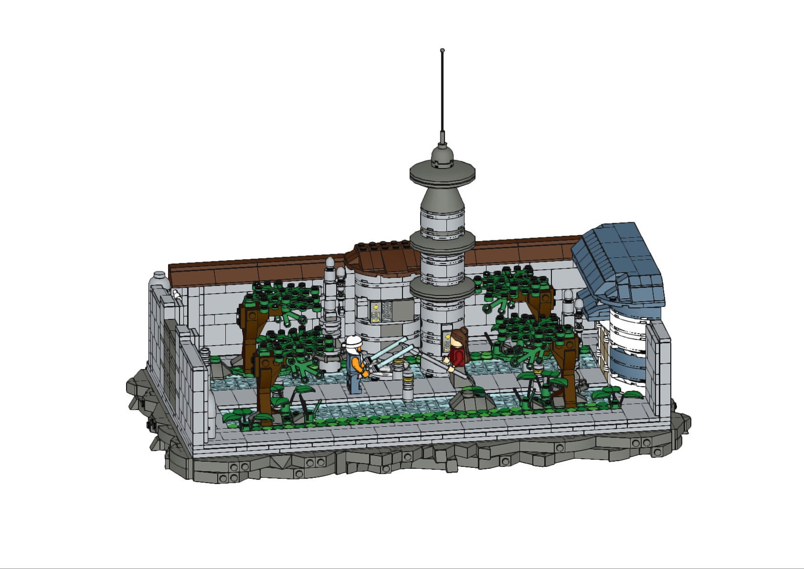 INSTRUCTIONS for a Lego Battle Scene Inspired by the Battle - Etsy