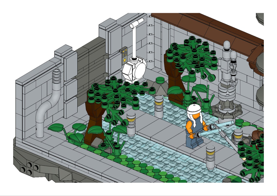 INSTRUCTIONS for a Lego Battle Scene Inspired by the Battle | Etsy