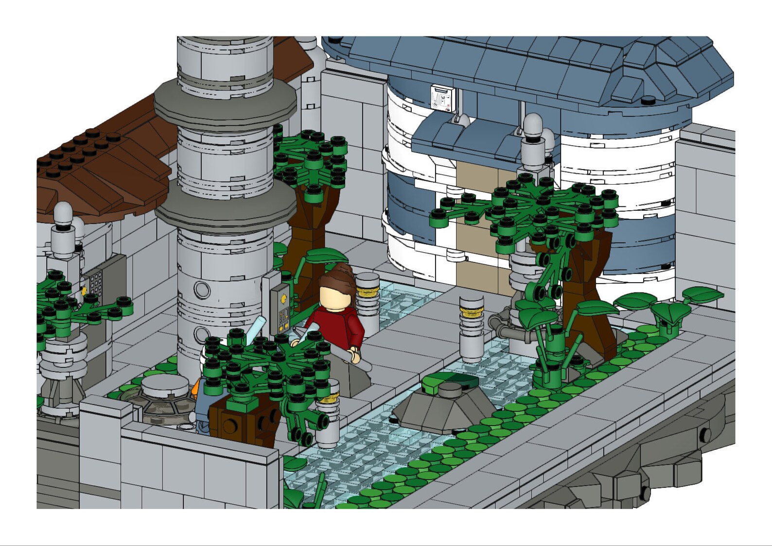 INSTRUCTIONS for a Lego Battle Scene Inspired by the Battle - Etsy