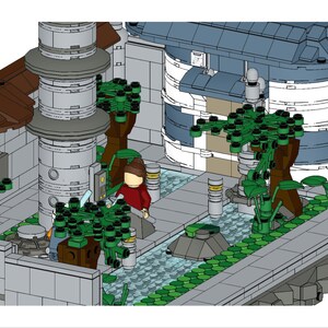 INSTRUCTIONS for a Lego Battle Scene Inspired by the Battle | Etsy