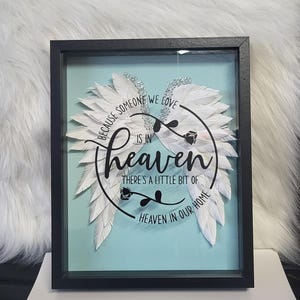 Personalized Angel Wings Shadow Box: Baby Loss Remembrance Keepsake - Etsy
