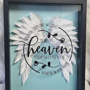 Personalized Angel Wings Shadow Box: Baby Loss Remembrance Keepsake - Etsy