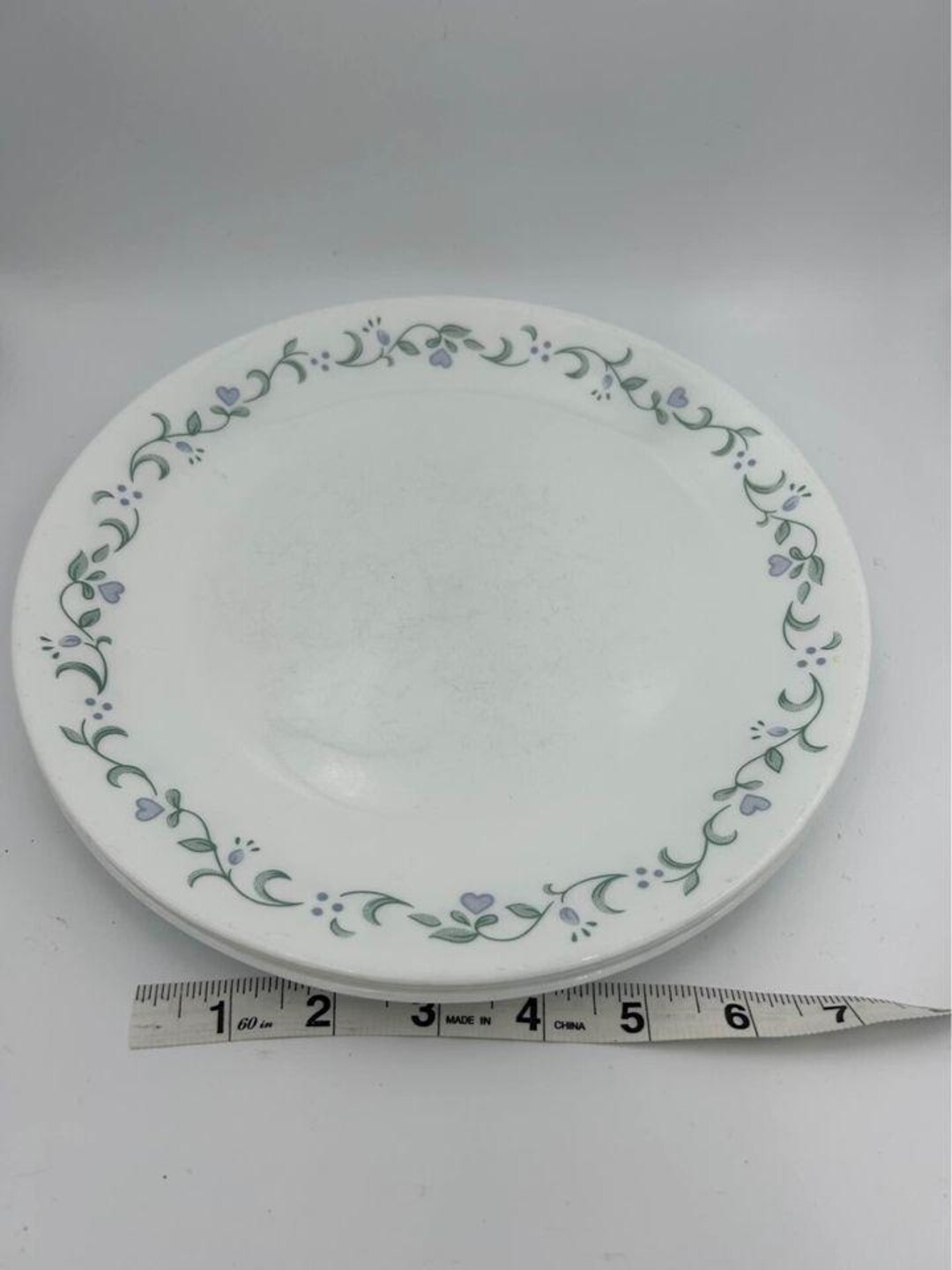 Vintage Set of 2 Corelle Country Cottage Dinner Plates - Etsy