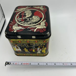 Vintage Japanese Style Tea Tin - Etsy