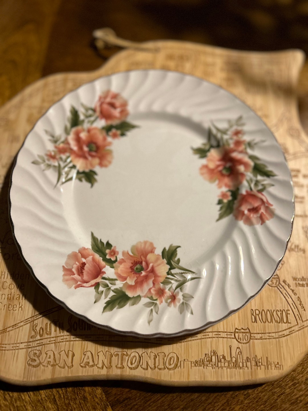 Vintage Old Foley James Kent Staffordshire England Plate - Etsy