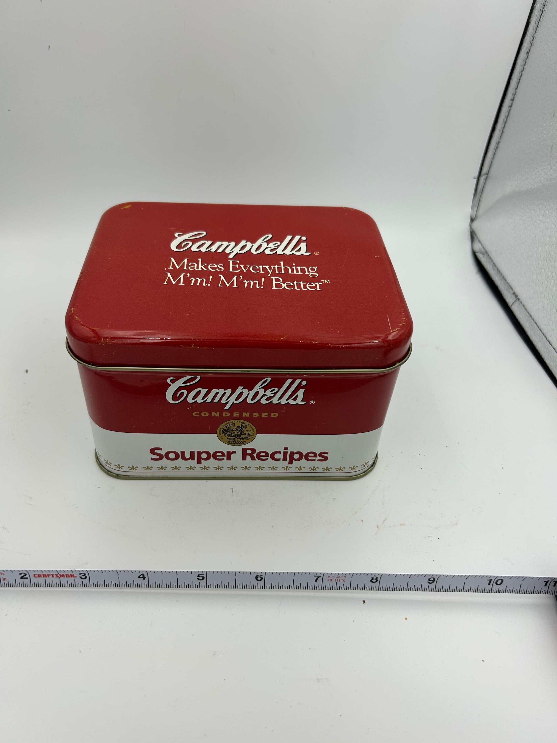 Vintage Campbells Soup Menu Box Tin - Etsy