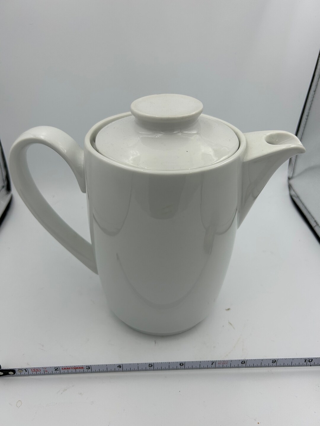 Lovely Vintage White German Teapot - Etsy