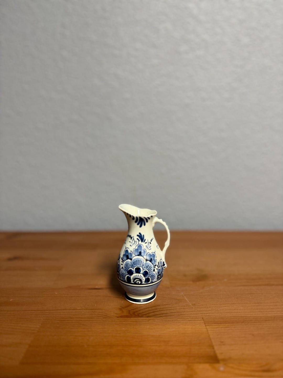 Vintage Blue and White Delft Small Pitcher Holland Hand Painted - Etsy