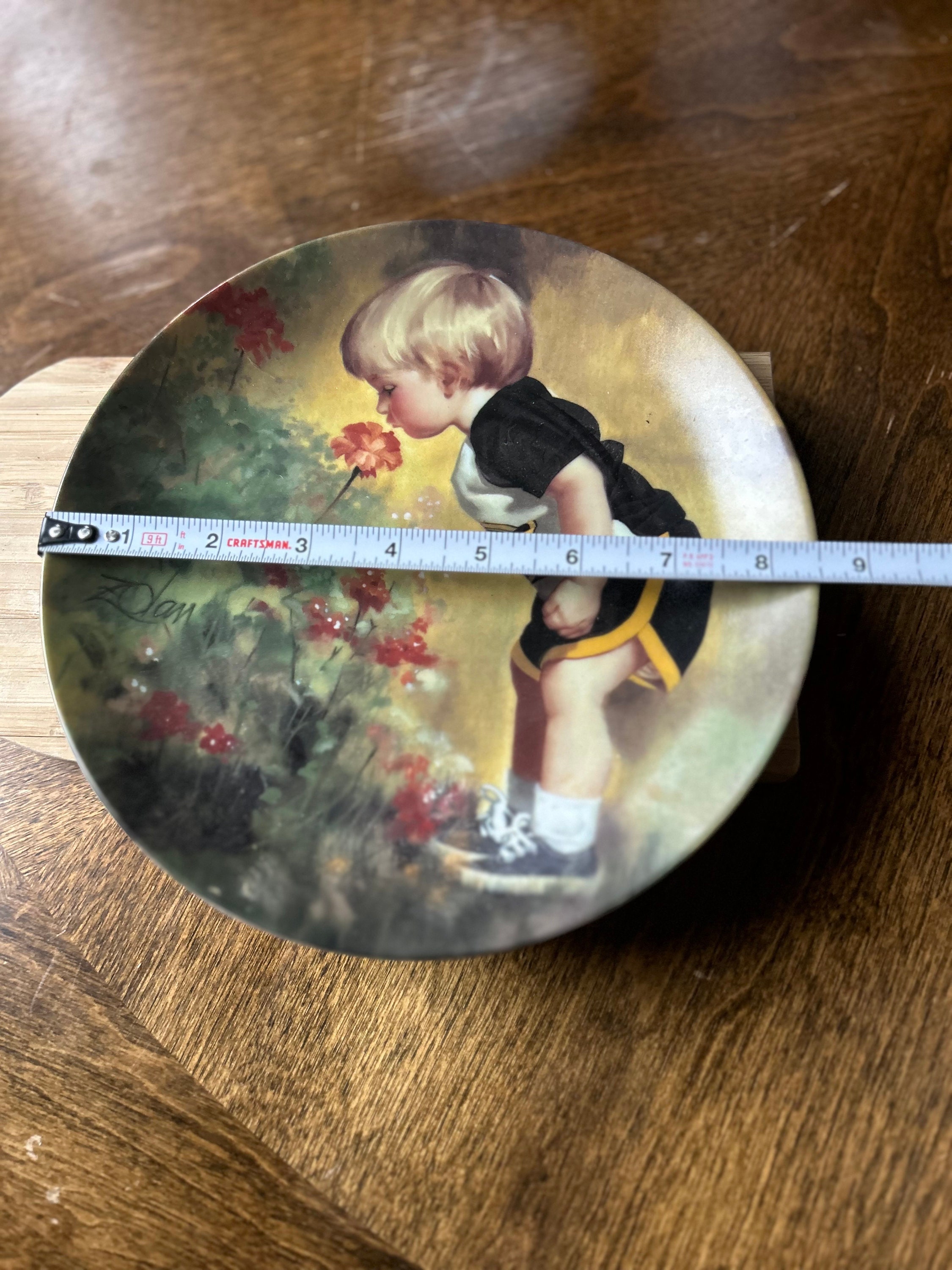 Vintage Zolan Wonder of Childhood Plate Collectible - Etsy