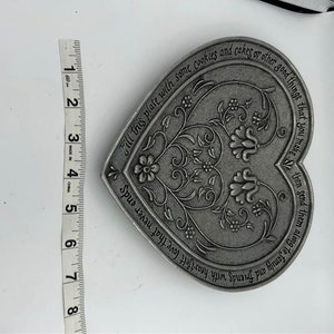 Vintage Carson Statesmetal Heart Shaped Pewter Dish Plate Pewter - Etsy