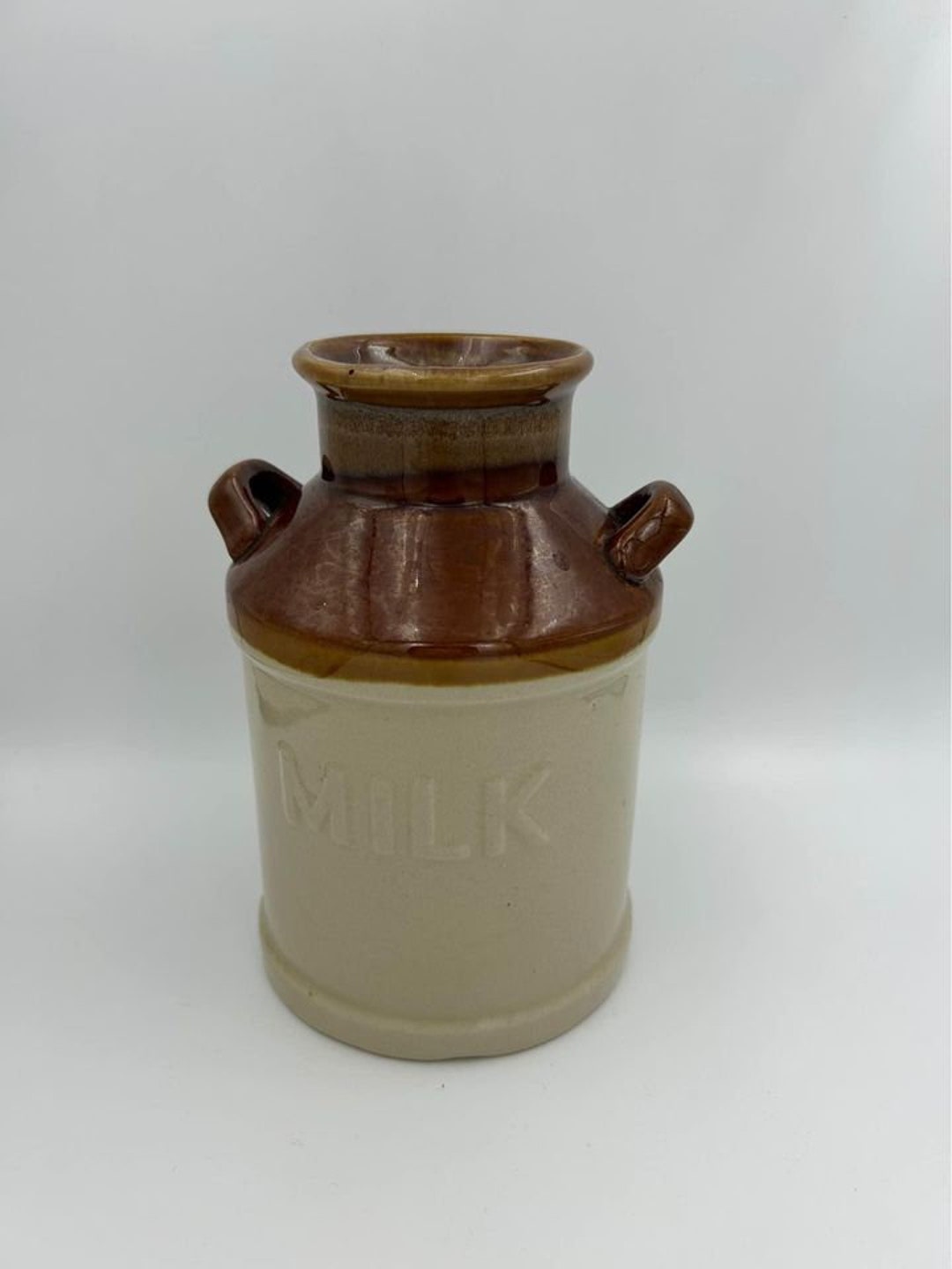 Vintage Stoneware Milk Jug Ceramic - Etsy