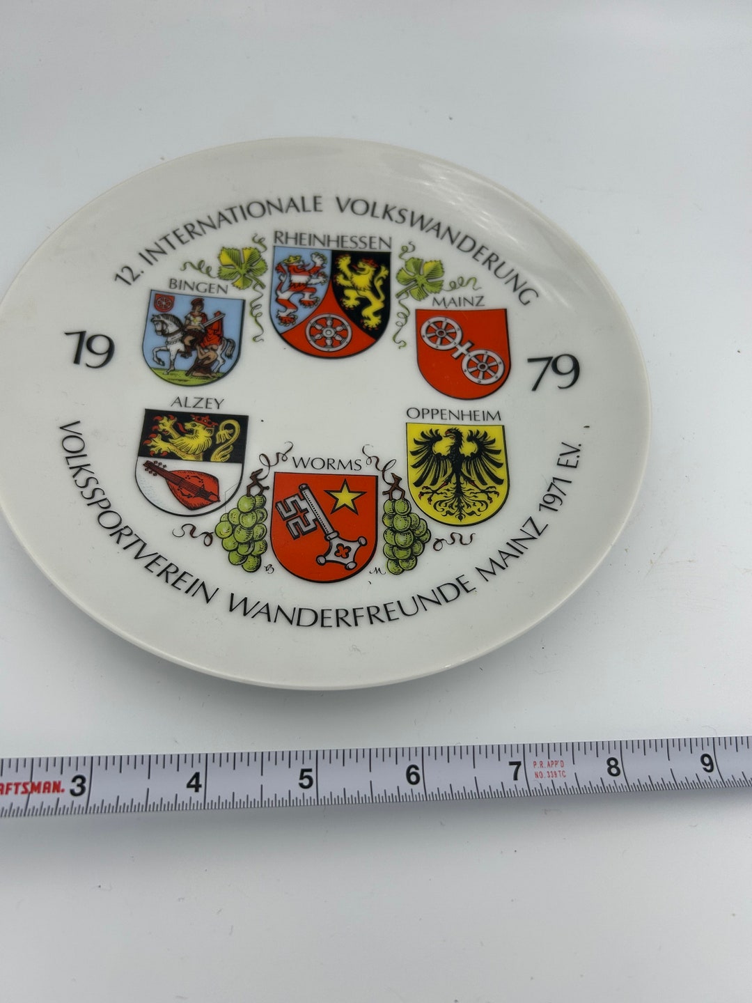 Vintage 1979 Collectors Plate Germany - Etsy