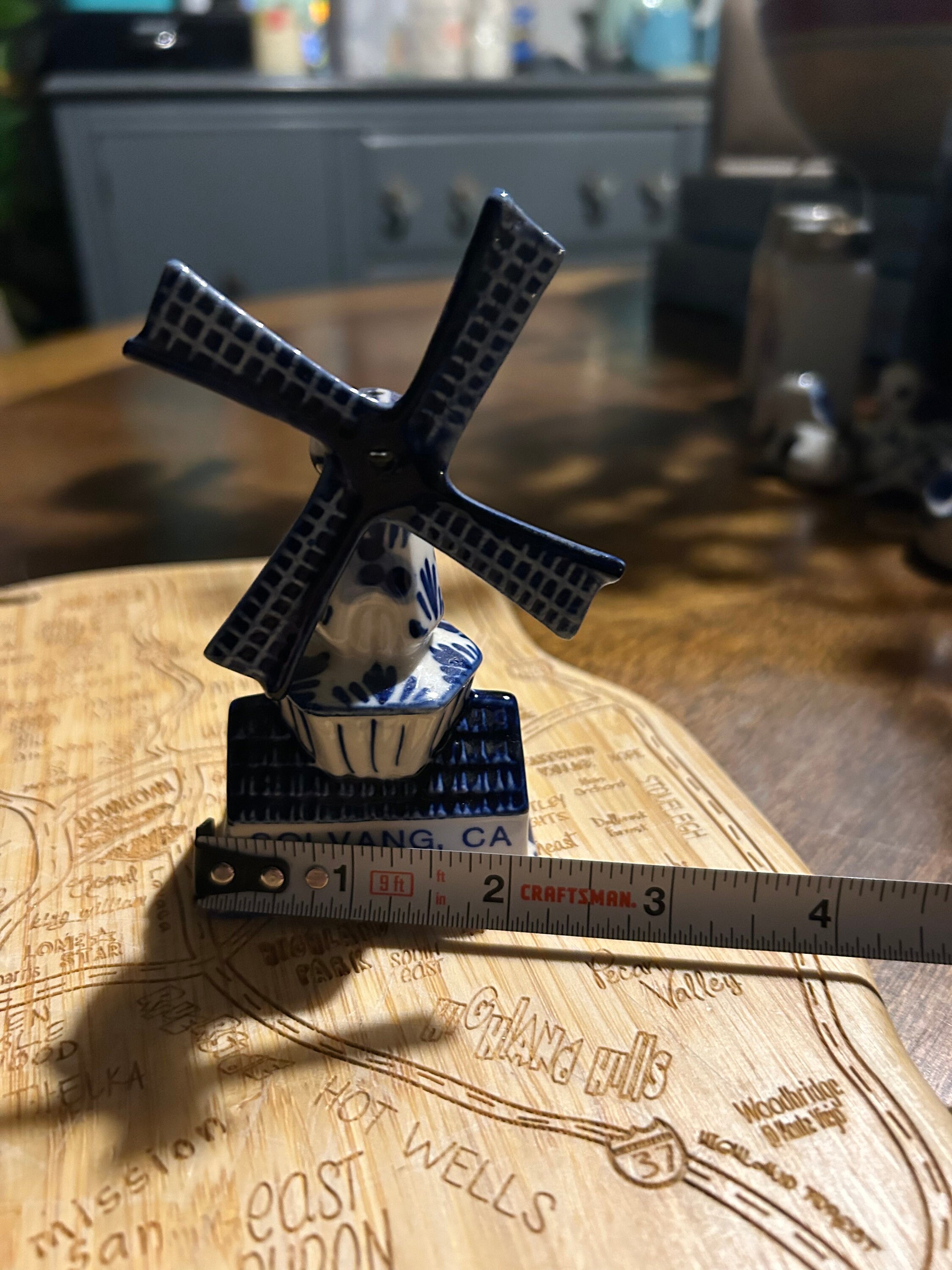 Vintage Hand Painted Delft Blue Windmill Dutch Holland - Etsy