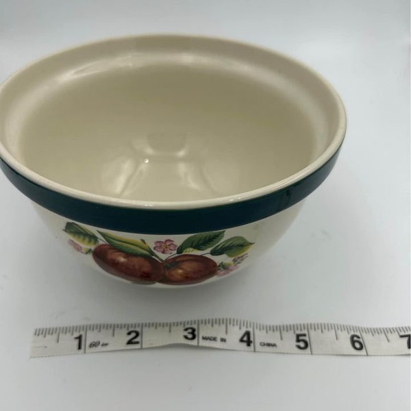 Ceramic Apple Bowl - Etsy