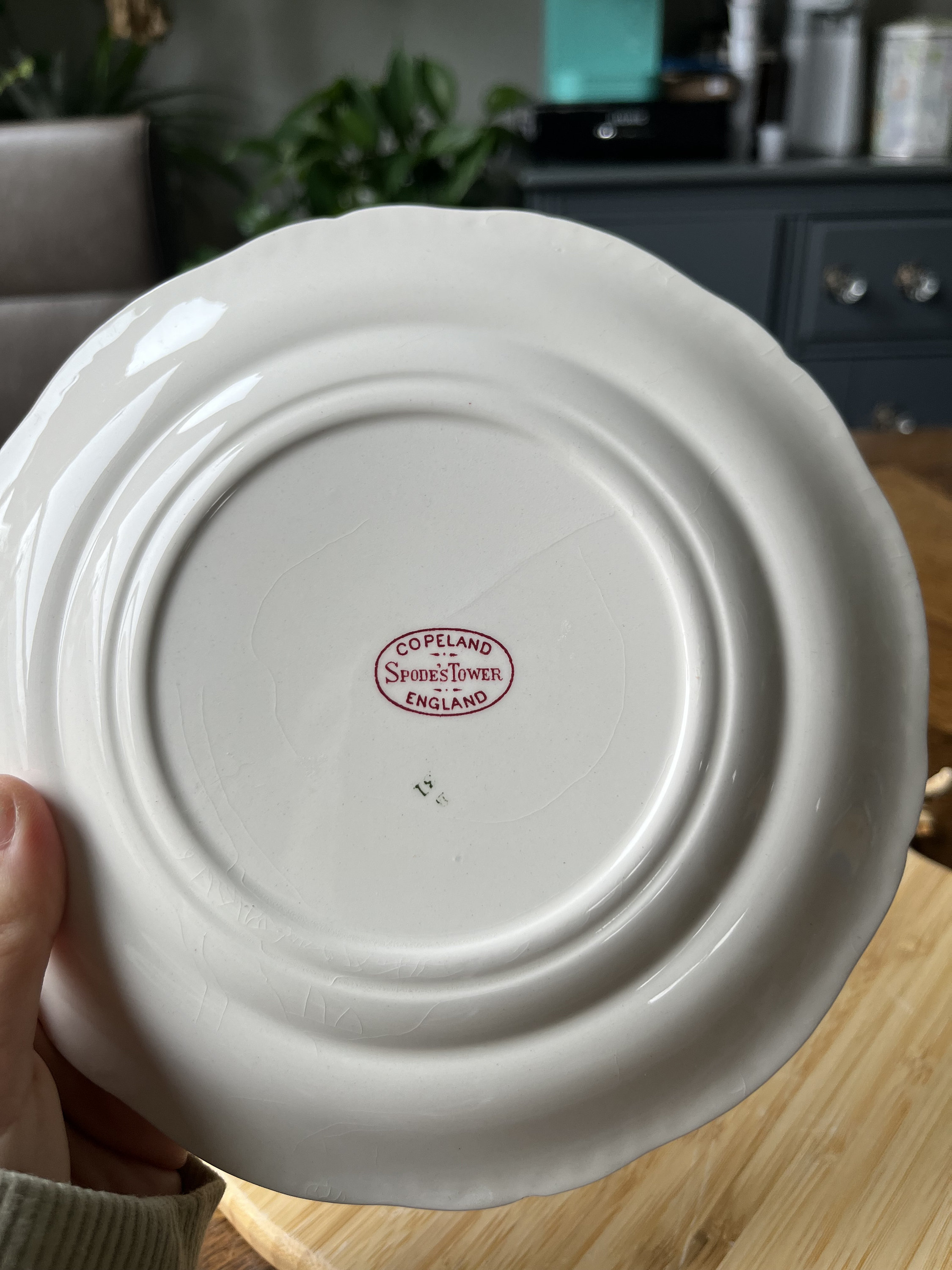 Vintage Pink Spode Tower Bread and Butter Plate England - Etsy