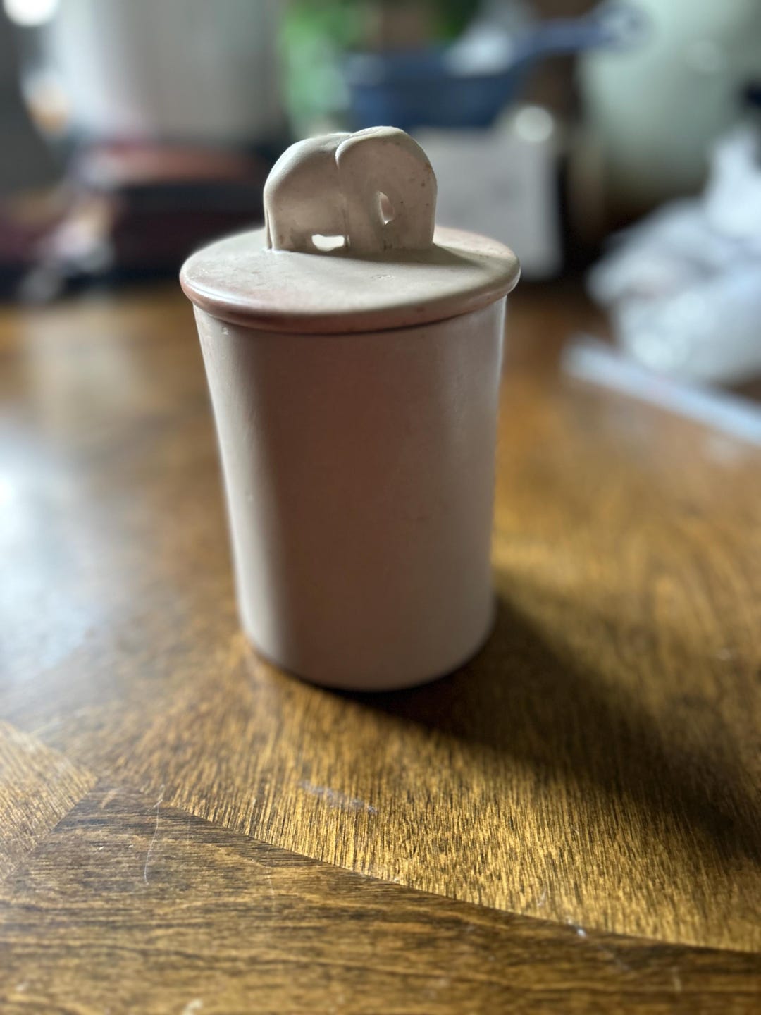 Vintage Lidded Jar Container Soapstone With Elephant Africa Kenya - Etsy