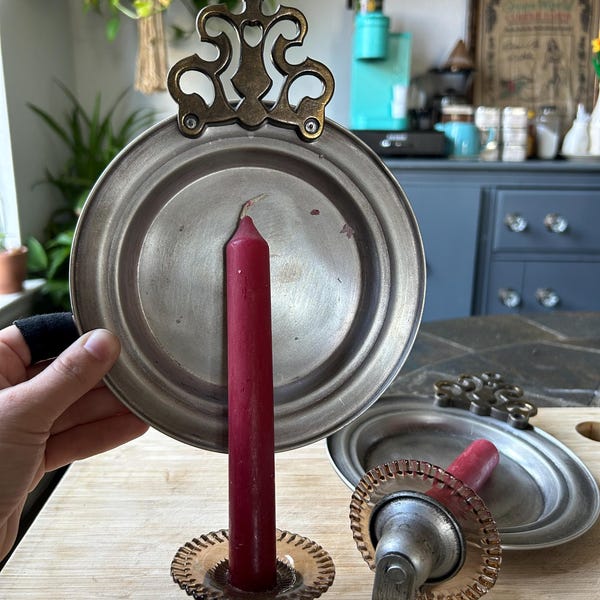 Antique Pewter Decor - Etsy