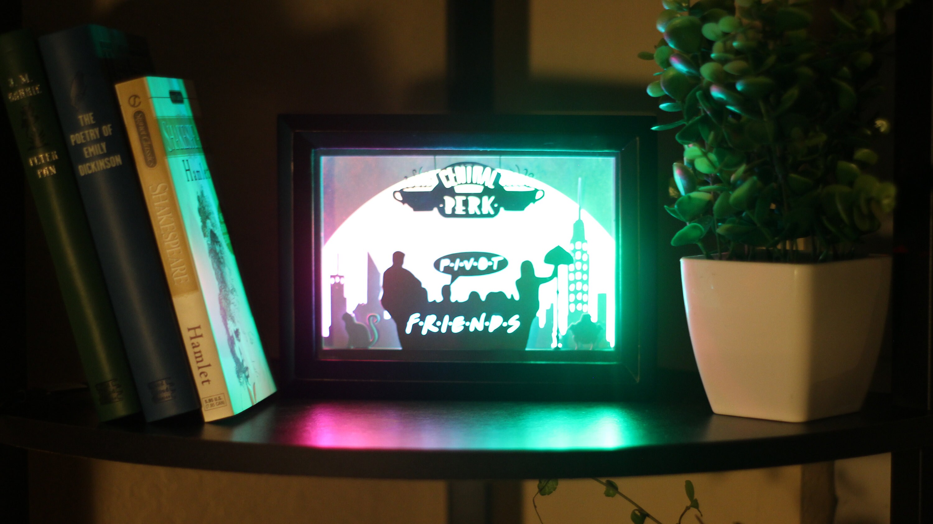 Friends Shadow Box Christmas Gift Friendship Best Friend Gift - Etsy UK