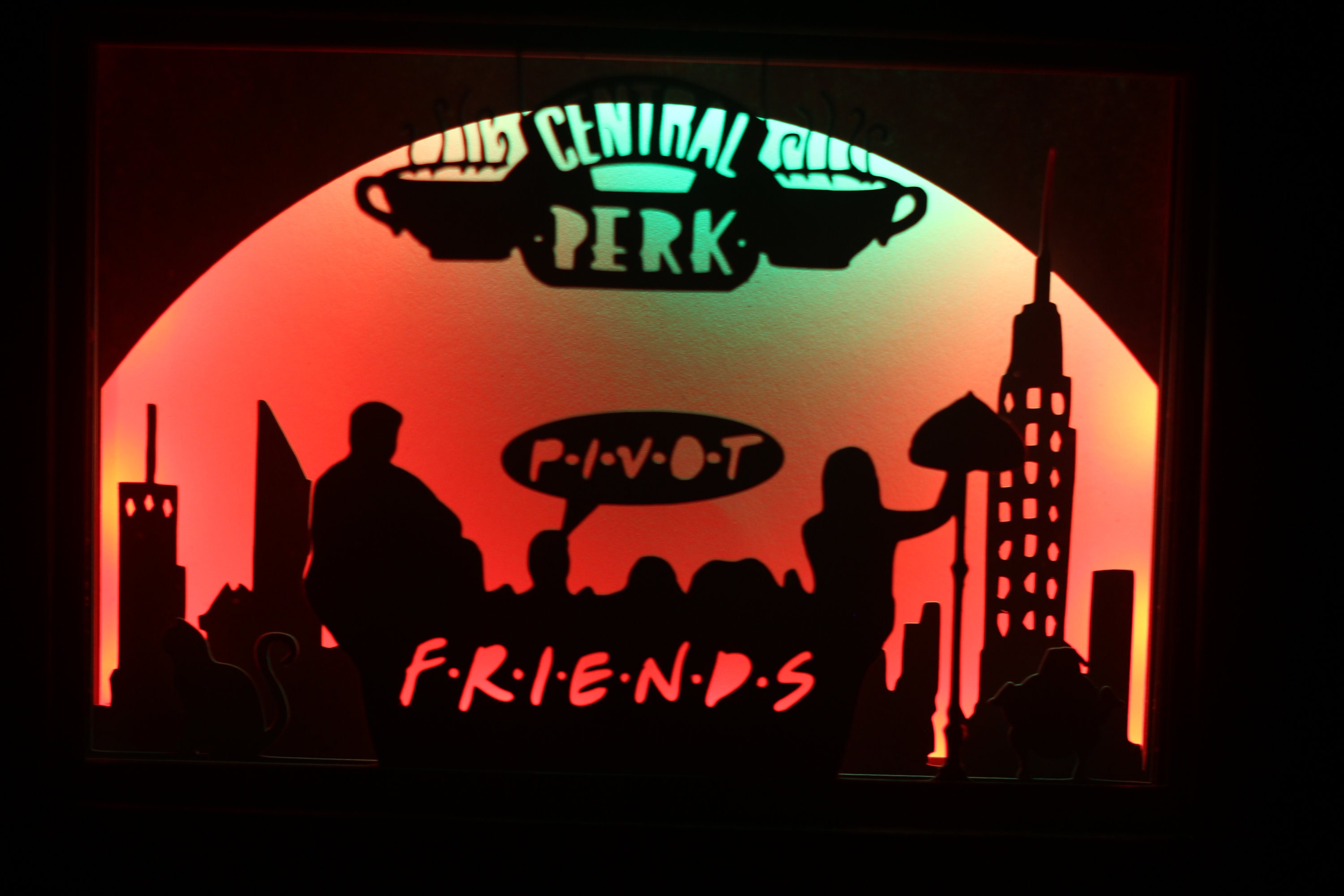 Friends Shadow Box Christmas Gift Friendship Best Friend Gift - Etsy UK