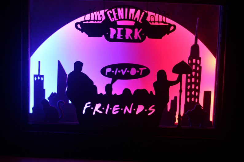 Friends Shadow Box Christmas Gift Friendship Best Friend Gift Home ...