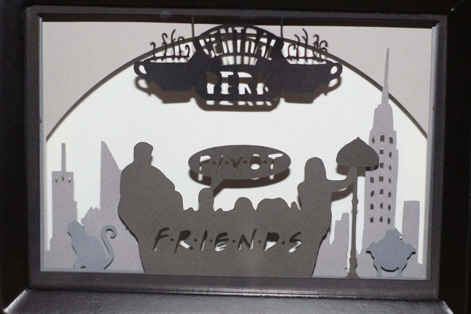 Friends Shadow Box Christmas Gift Friendship Best Friend Gift - Etsy UK