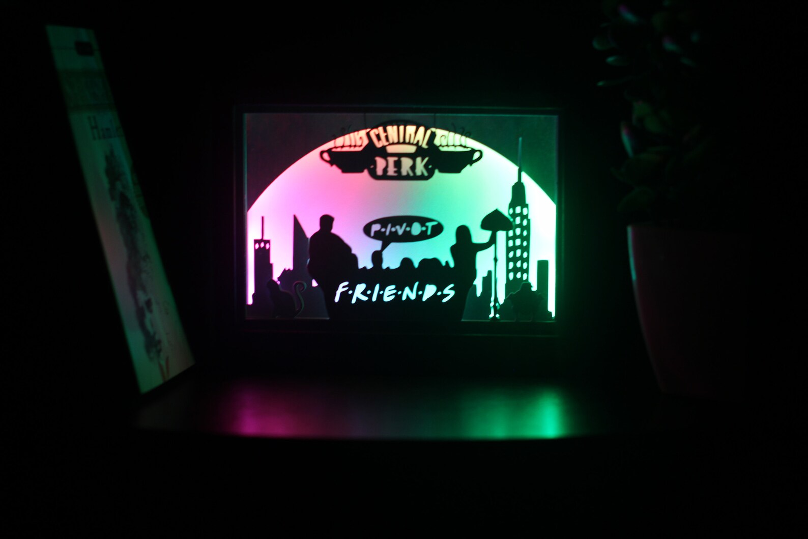 Friends Shadow Box Christmas Gift Friendship Best Friend Gift Home ...