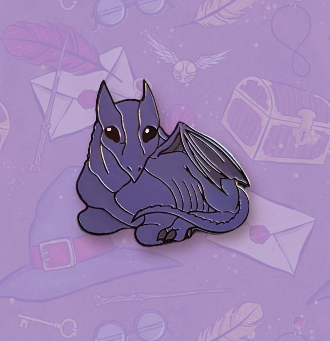 Wizarding Hard Enamel Pins - Cute Dark Horse, Enamel Charms, Wizard ...