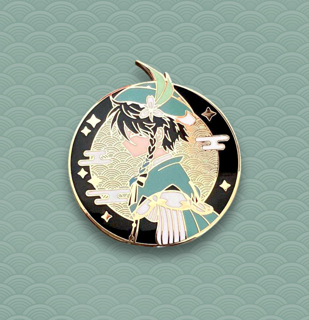 Genshin Impact Pins - Venti, Gift for Him , Gift for Her, Gaming Decor ...