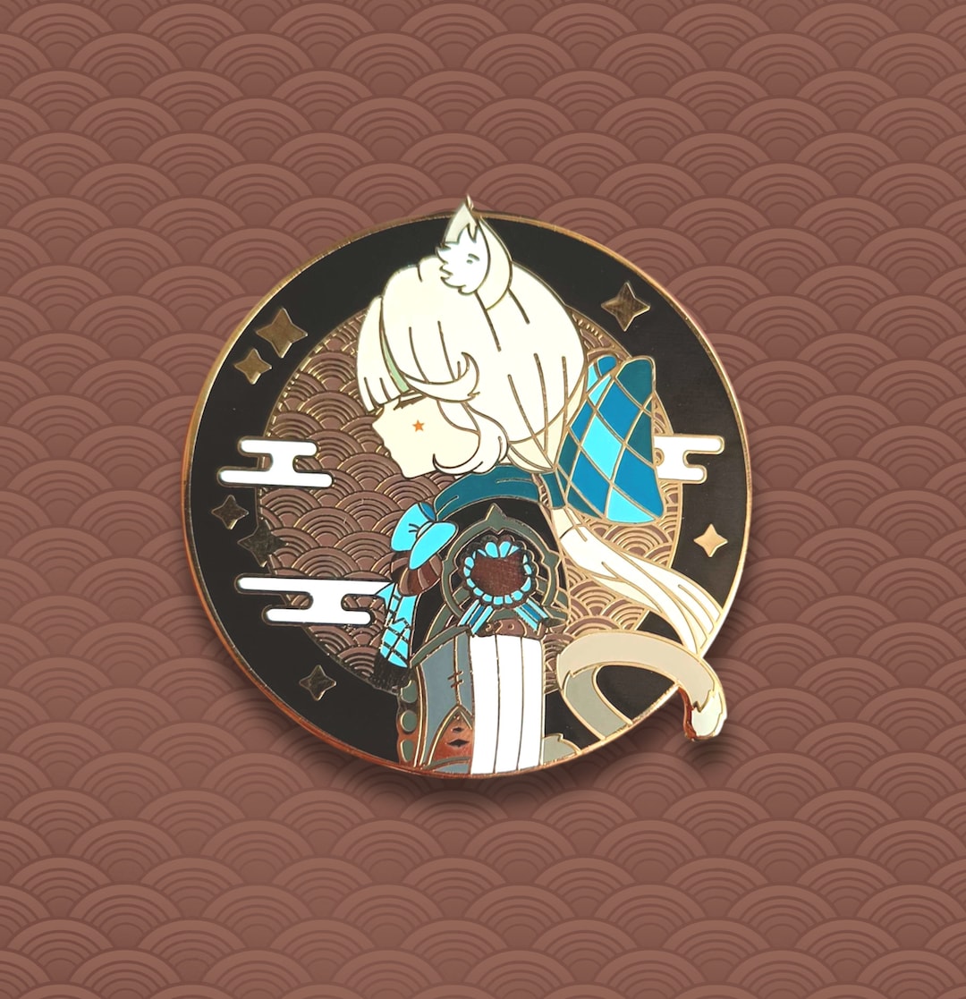 Genshin Impact Pins - Lynette, Anemo, Fatui, Gift for Him , Gift for ...