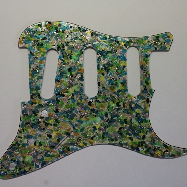 Painted Pickguard - Etsy