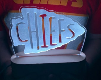 Chiefs Arrowhead Sign - Etsy