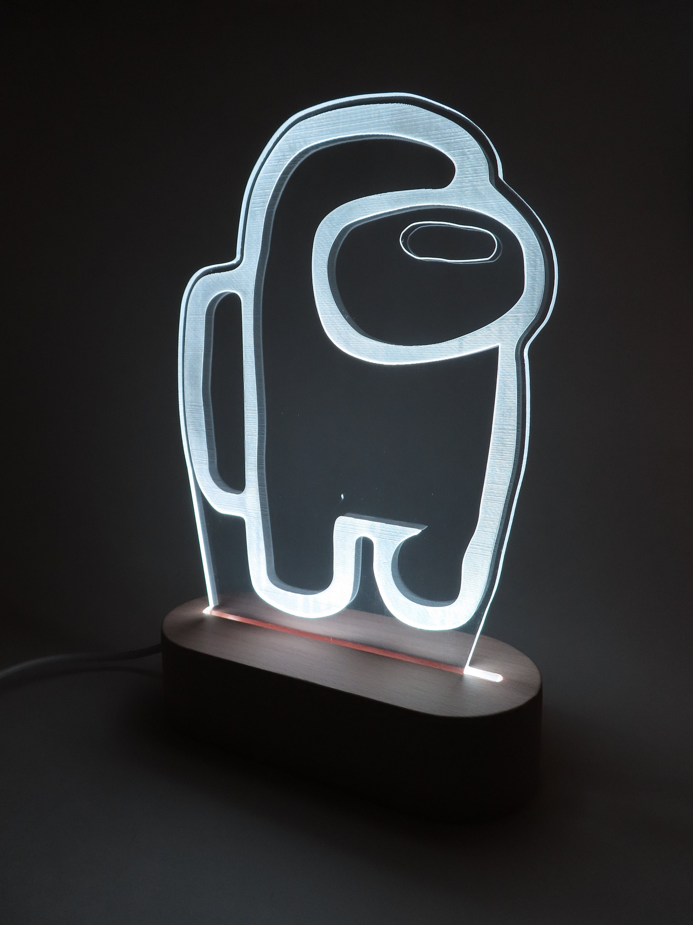 Among Us Crewmate Multicolor LED Acrylic Sign | Etsy