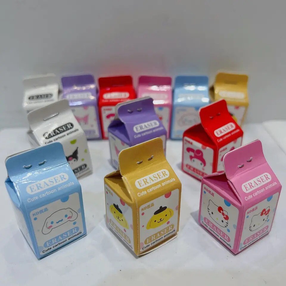 ERASERS Cute and Fancy Colors SANRIO Figurines - Etsy